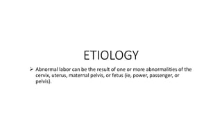 ABNORMAL.....Obstetrics and gynaecology. | PPTX