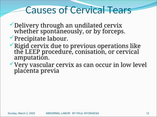 Abnormal labor_085807.ppt Obstetrics and Gynaecology | PPT