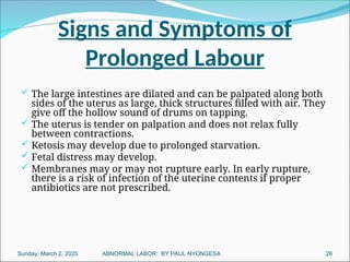 Abnormal labor_085807.ppt Obstetrics and Gynaecology | PPT