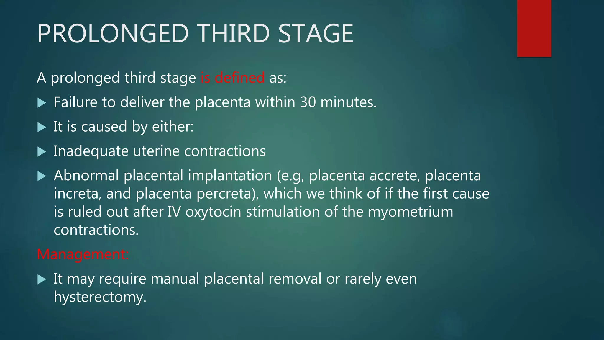 Abnormal labor and its managment, 2020 | PPTX
