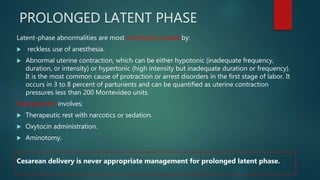 Abnormal labor and its managment, 2020 | PPTX