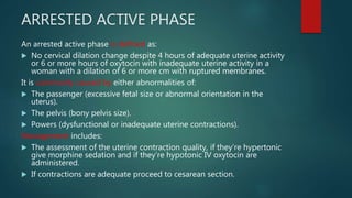 Abnormal labor and its managment, 2020 | PPTX