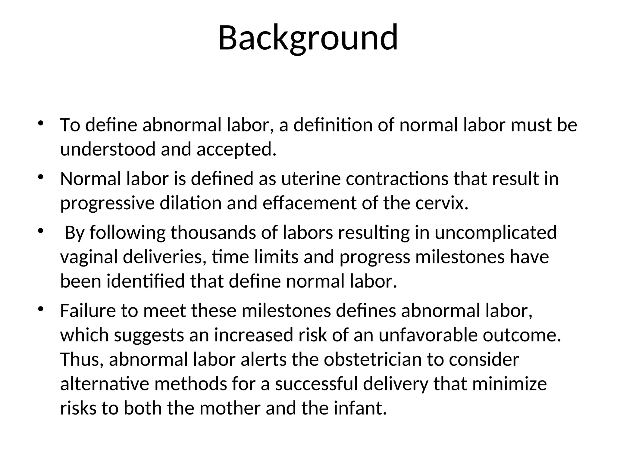 Abnormal labor and abnormal uterine contractions (dy.ppt