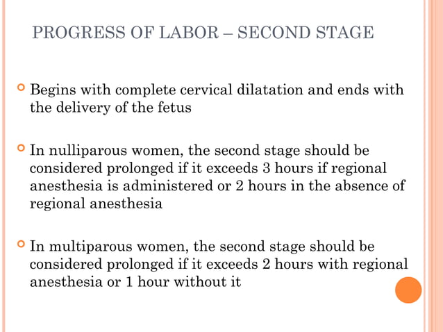 Abnormal Labor - obstructed labour and dystocia | PPT
