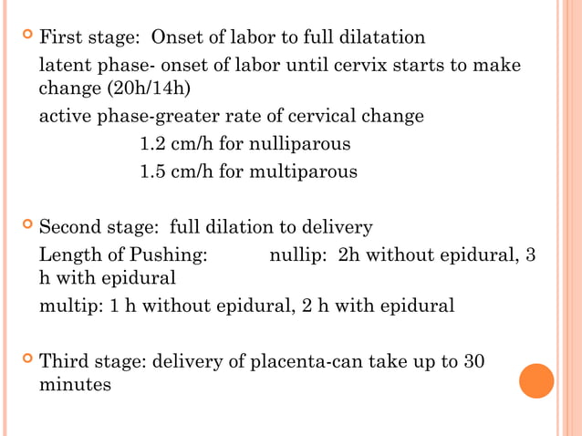 Abnormal Labor - obstructed labour and dystocia | PPT