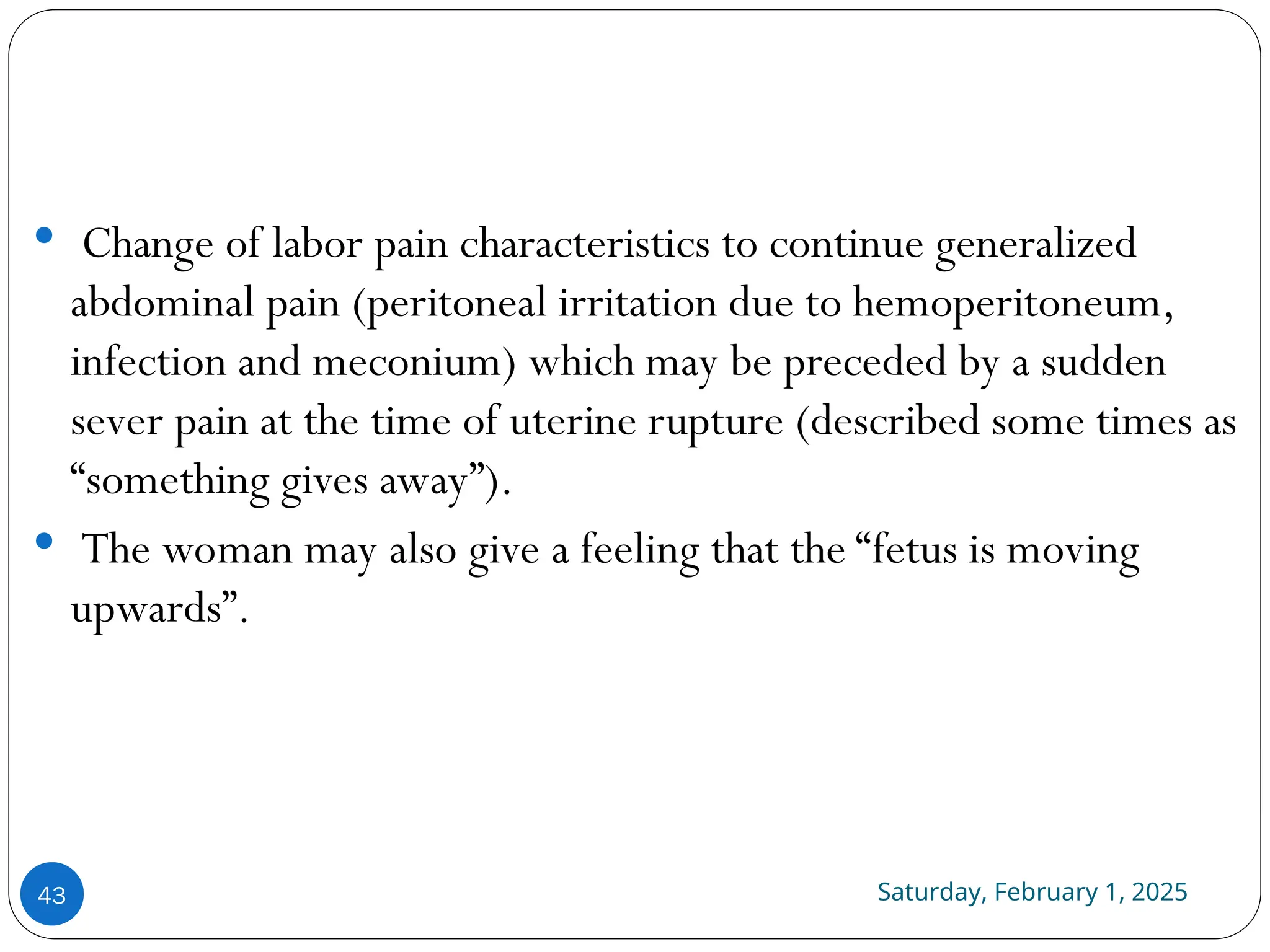 Abnormal labor and with good intervention | PPT