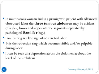 Abnormal labor and with good intervention | PPT