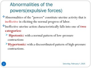 Abnormal labor and with good intervention | PPT