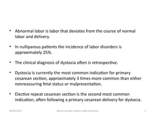 Abnormal Labor presentation Clinical years.pptx