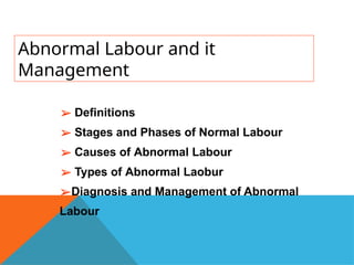 Abnormallabour 130512231046 Phpapp02pptx