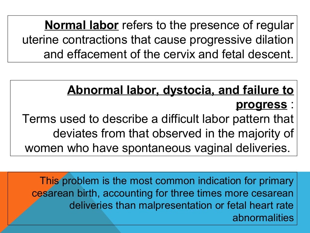 Classification Abnormal Labor