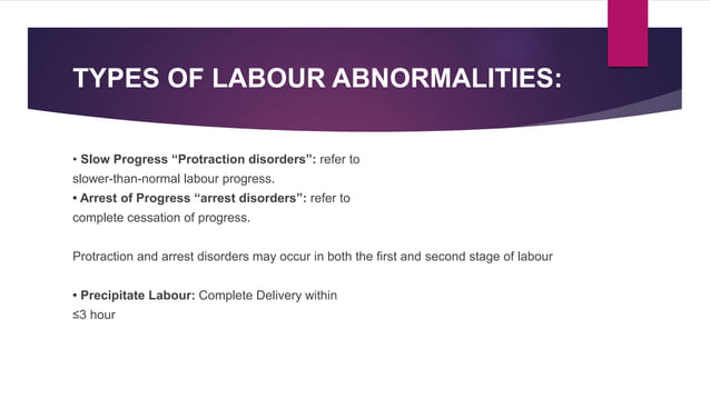Abnormal labour | PPTX