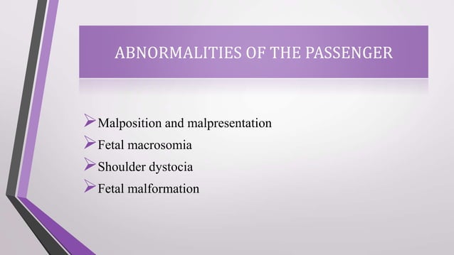 ABNORMAL LABOUR | PPTX | Pregnancy | Reproductive Health