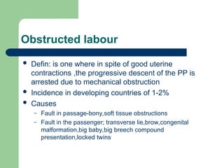 Department of obstetrics Abnormal labour.ppt