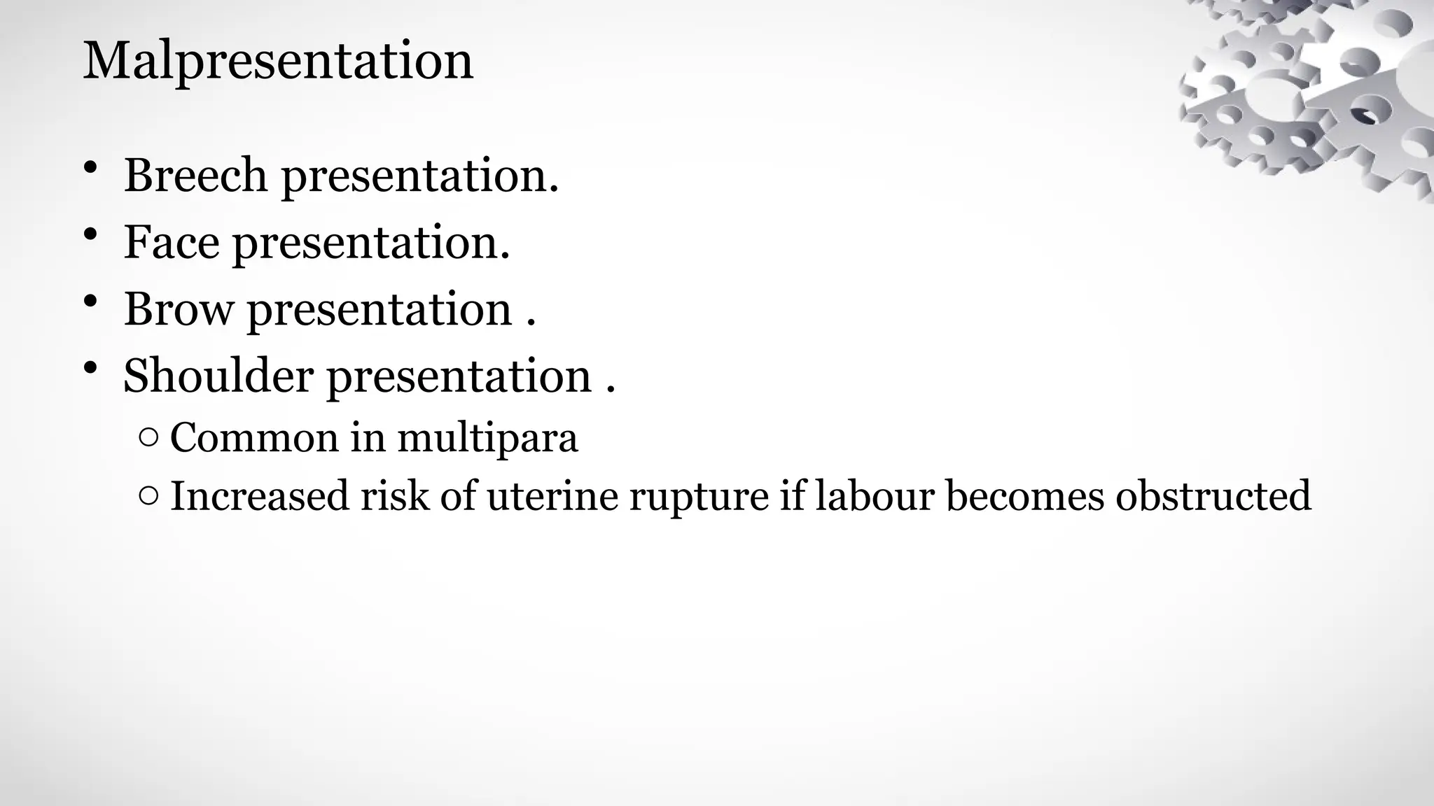 Abnormal_Labour power point presentation | PPT