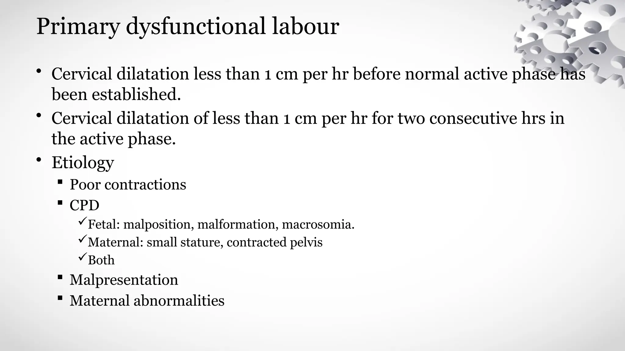 Abnormal_Labour power point presentation | PPT