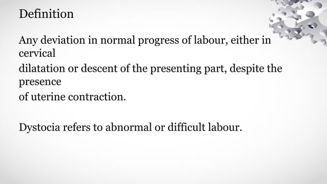 Abnormal_Labour power point presentation | PPT