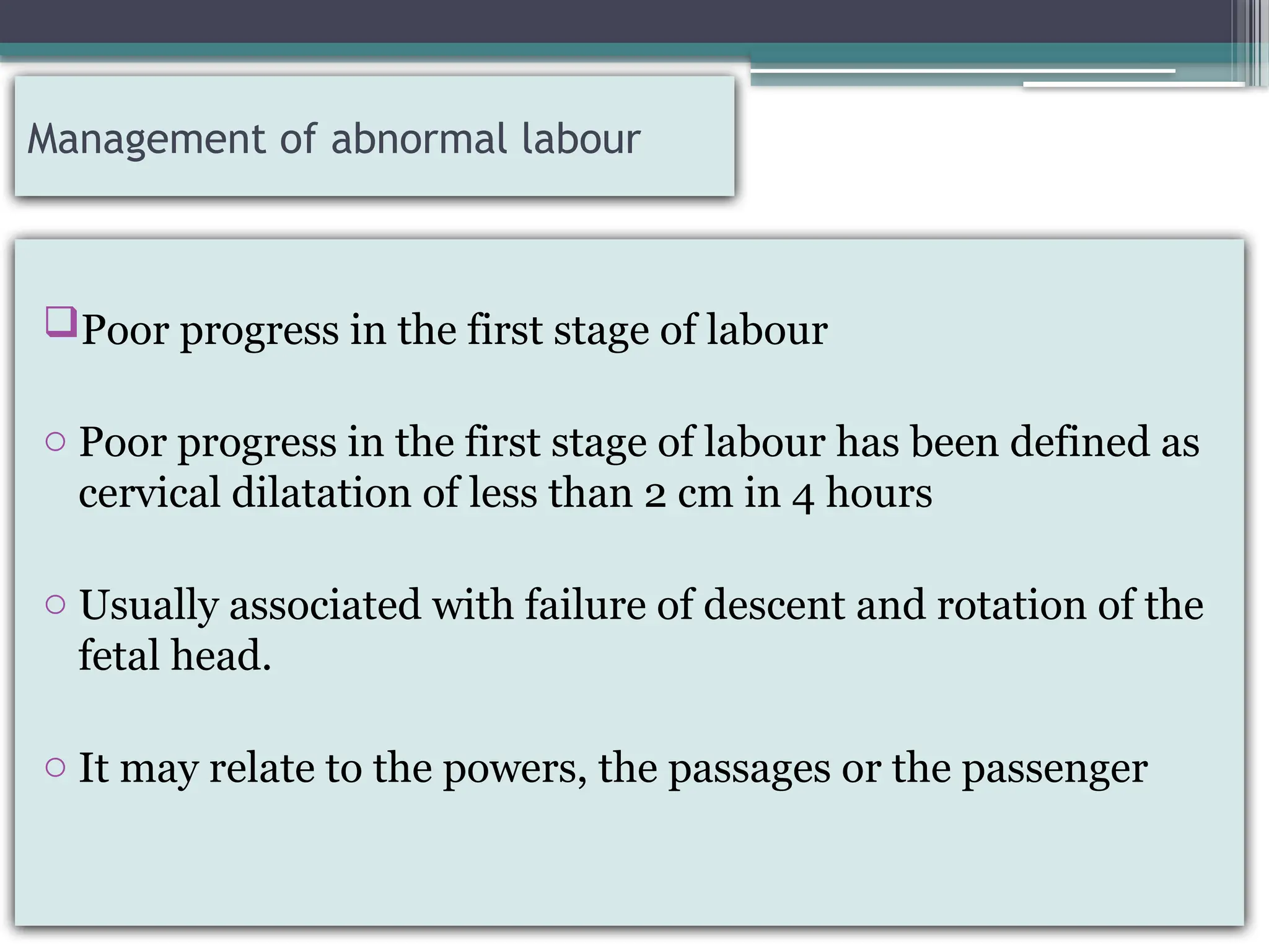 Dystocia and Abnormal progress of labour.pptx