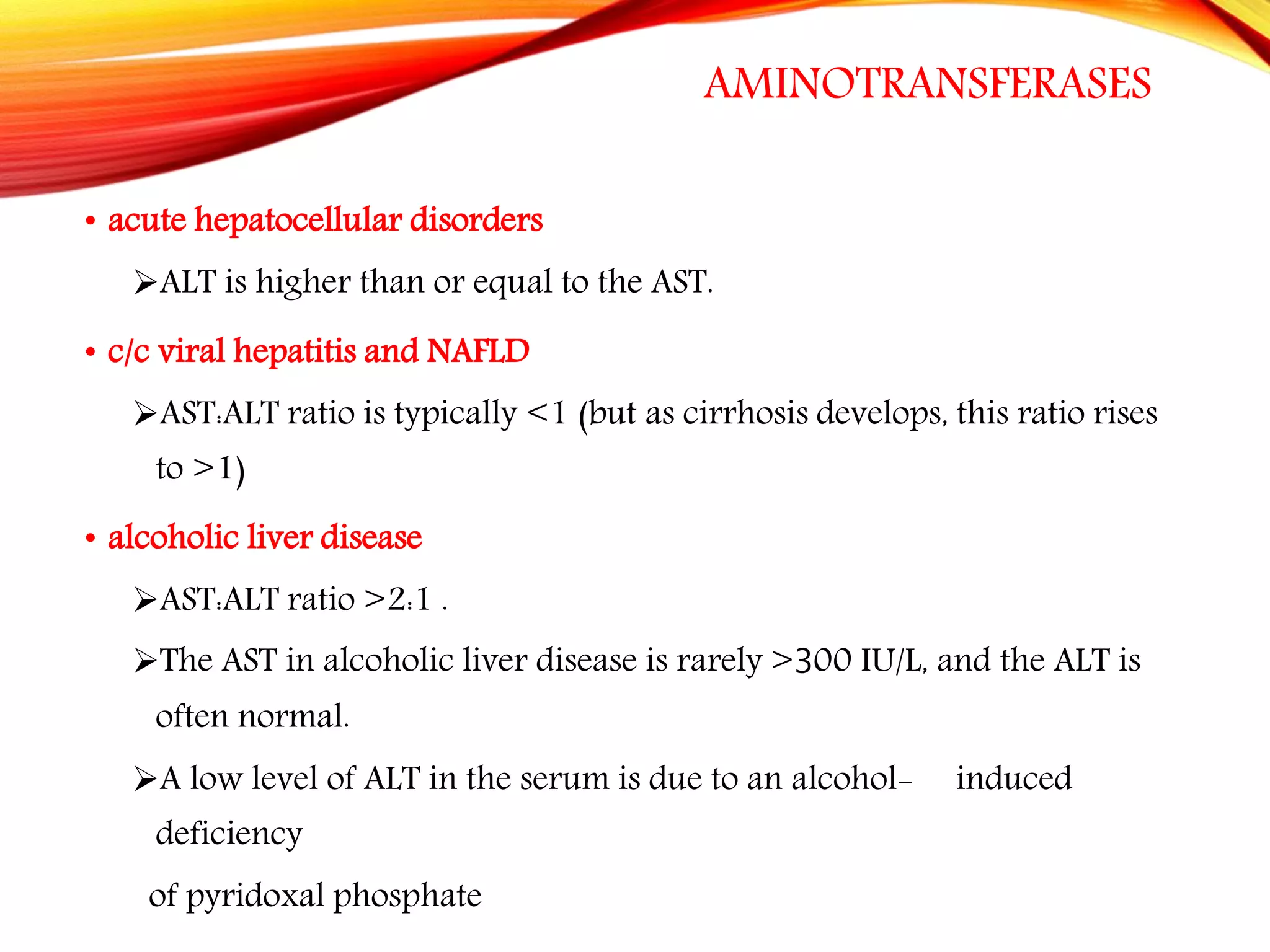 APPROACH TO ABNORMAL LFT | PPTX