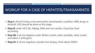 Abnormal liver function tests | PPTX
