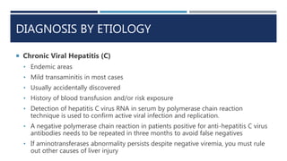 Abnormal liver function tests | PPTX