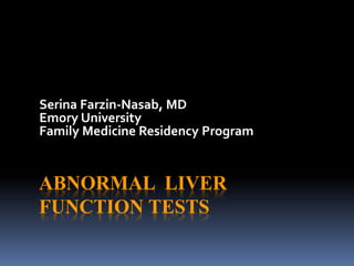 Abnormal Liver Function Tests.ppt