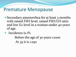 Abnormal menopause | PPT