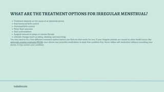Abnormal Menstruation Types, Causes & Treatment.pdf