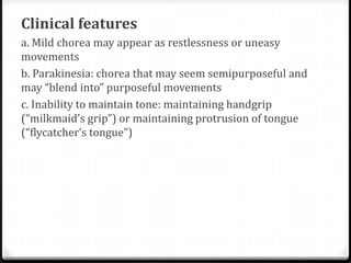 movement disorders | PPTX