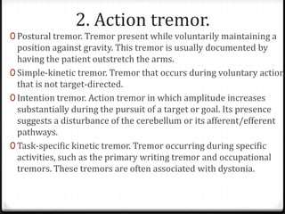 movement disorders | PPTX