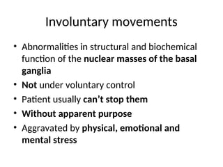 abnormal_movements_in_children abnormal_movements_in_children | PPT