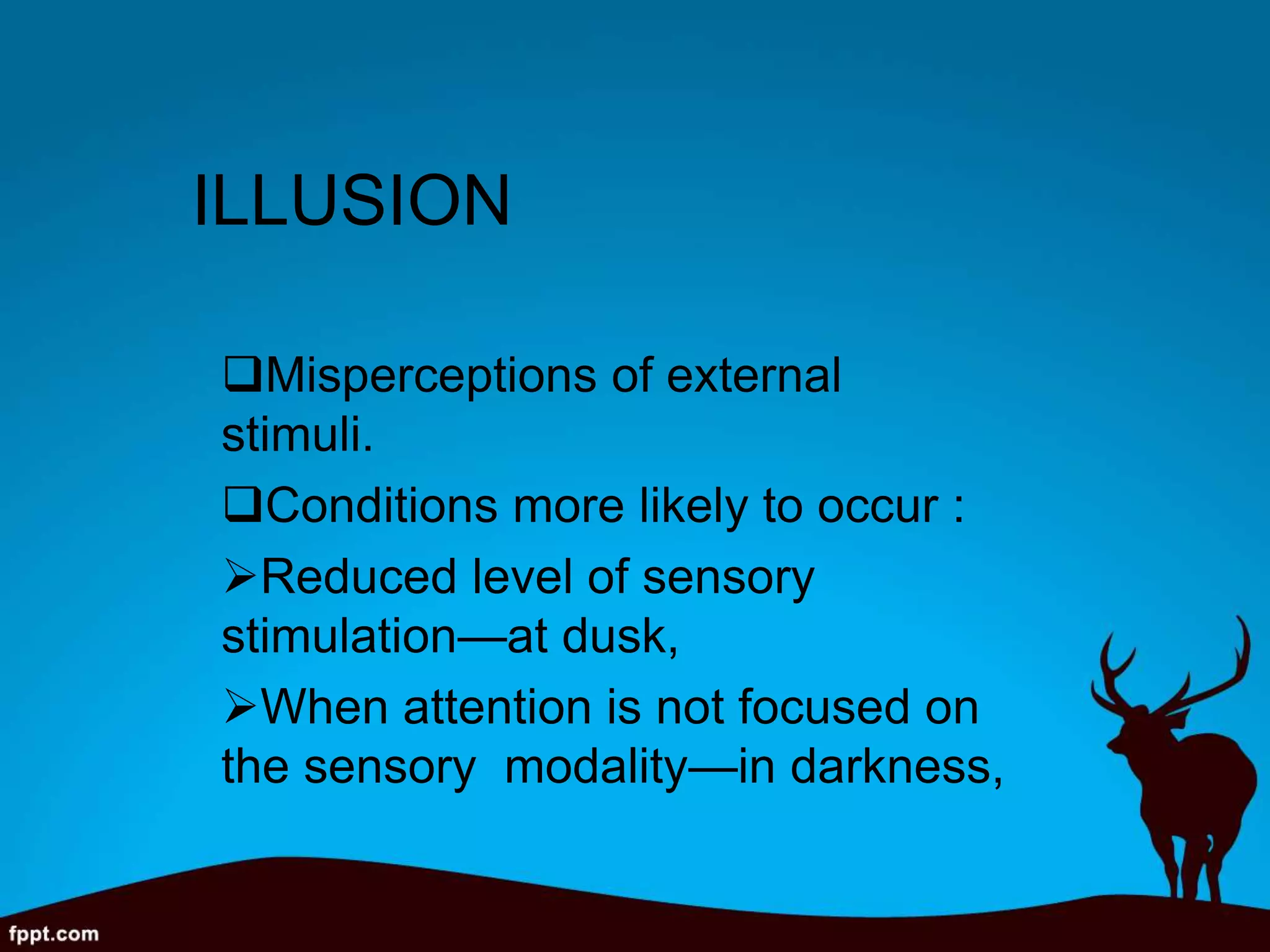Abnormal perception | PPT