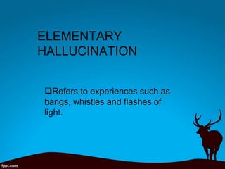 Abnormal perception | PPT