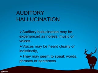 Abnormal perception | PPT