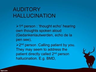 Abnormal perception | PPT