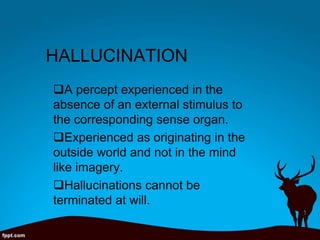 Abnormal perception | PPT