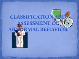 Abnormal psychology | PPTX