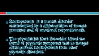 Abnormal Psychology | PPTX