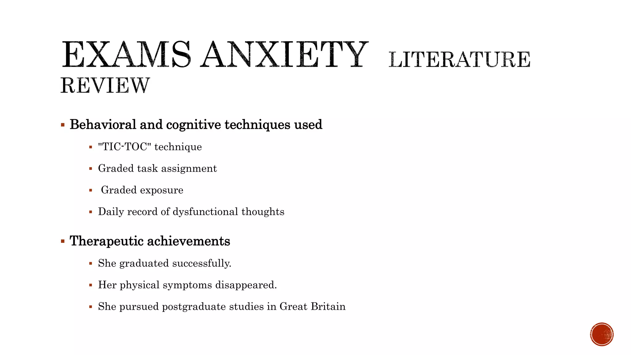 Abnormal psychology's anxiety disorder slides | PPT