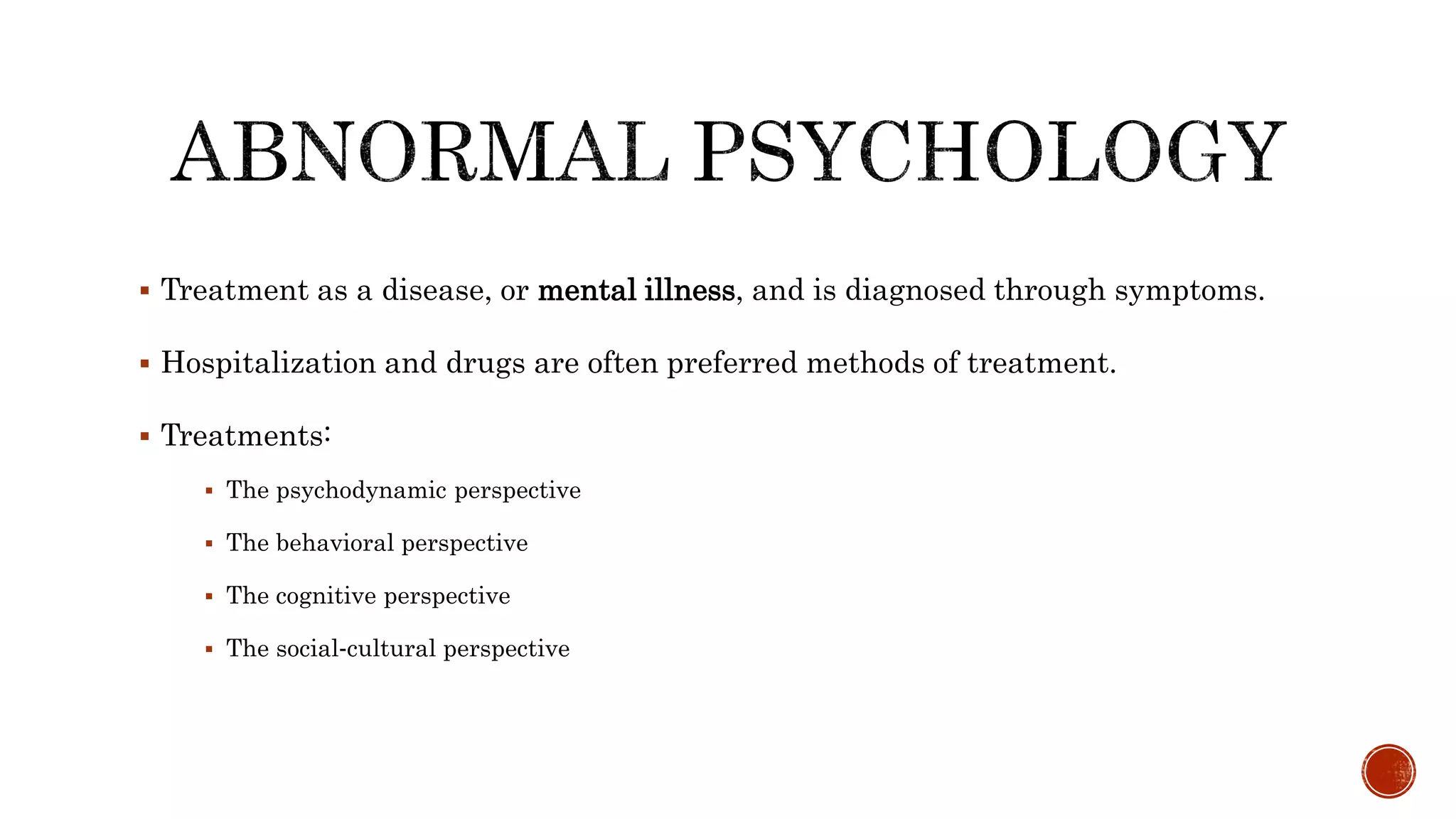 Abnormal psychology's anxiety disorder slides | PPTX