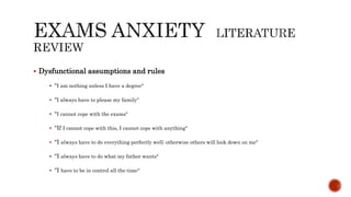 Abnormal psychology's anxiety disorder slides | PPTX