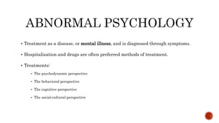Abnormal psychology's anxiety disorder slides | PPT