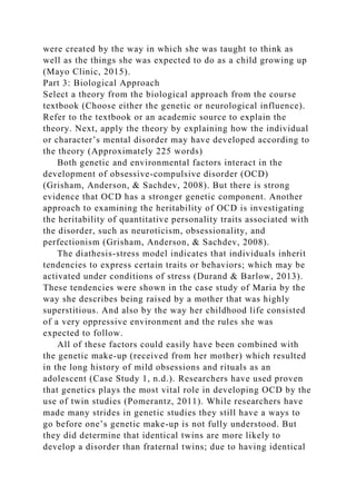 Abnormal Psychology Case Study .docx