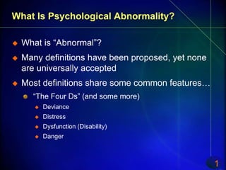 history of abnormal psych p1_12 | PPT