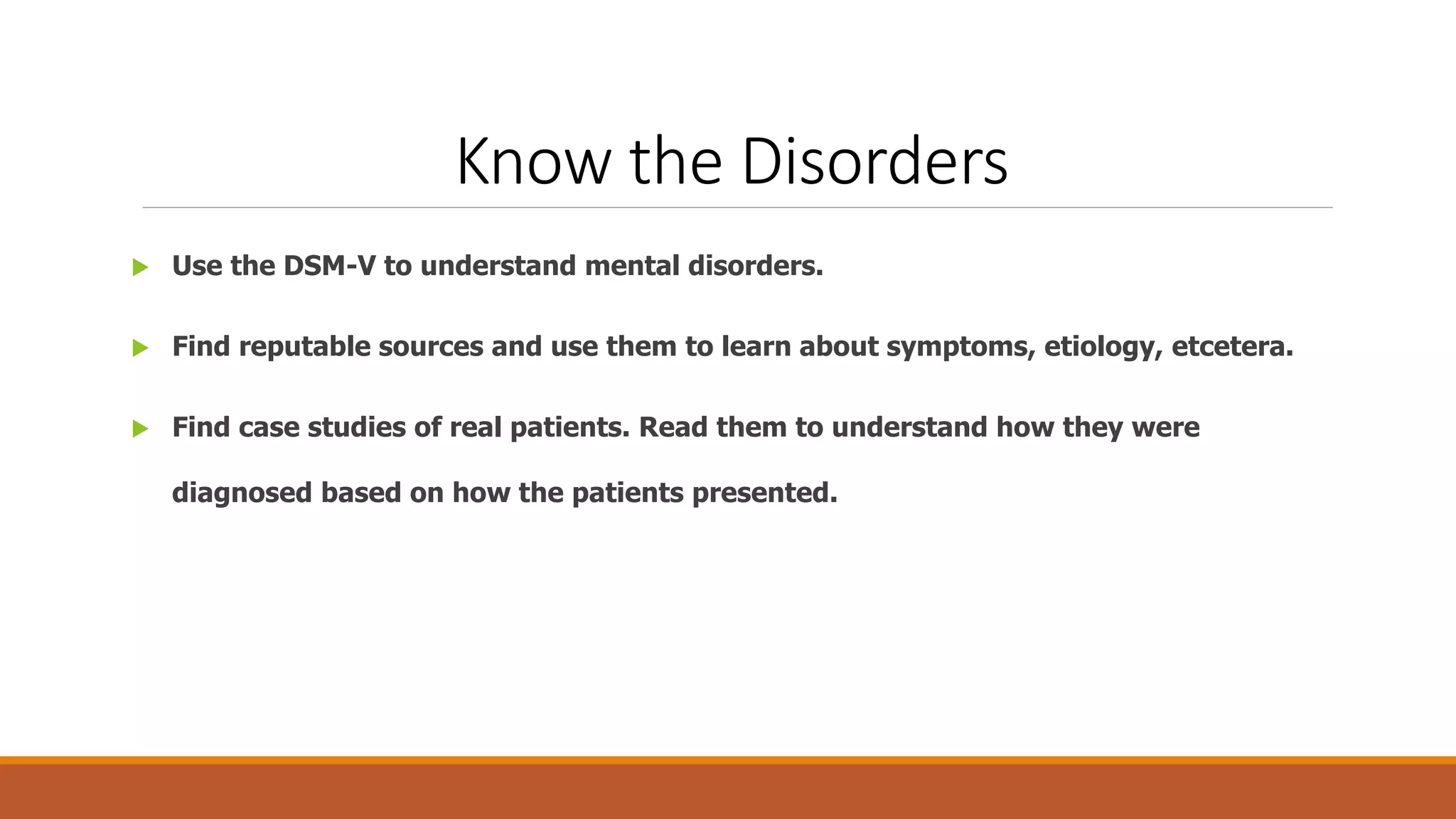 Abnormal psychology in the movies accessible | PPTX