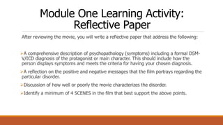 Abnormal Psychology Movie