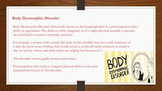 SOMATOFORM AND DISSOCIATIVE DISORDERS | PPTX