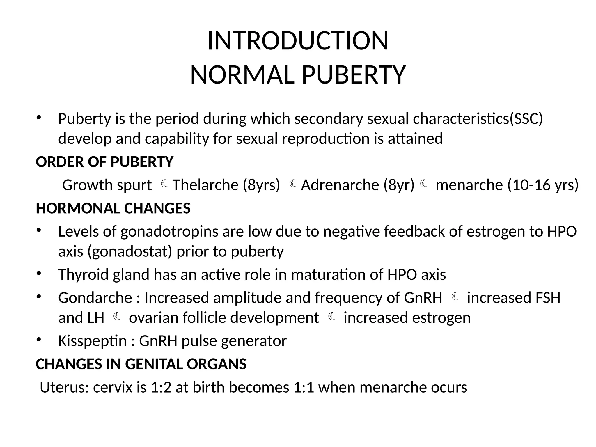 PUBERTY AND ABNORMALITIES ITS TREATMENT | PPTX