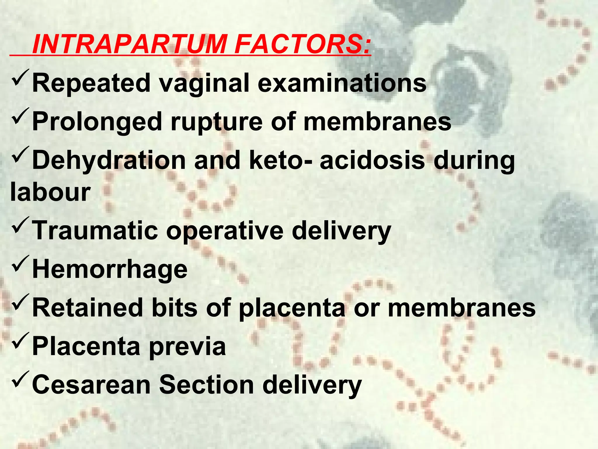 Abnormal puerperium | PPT