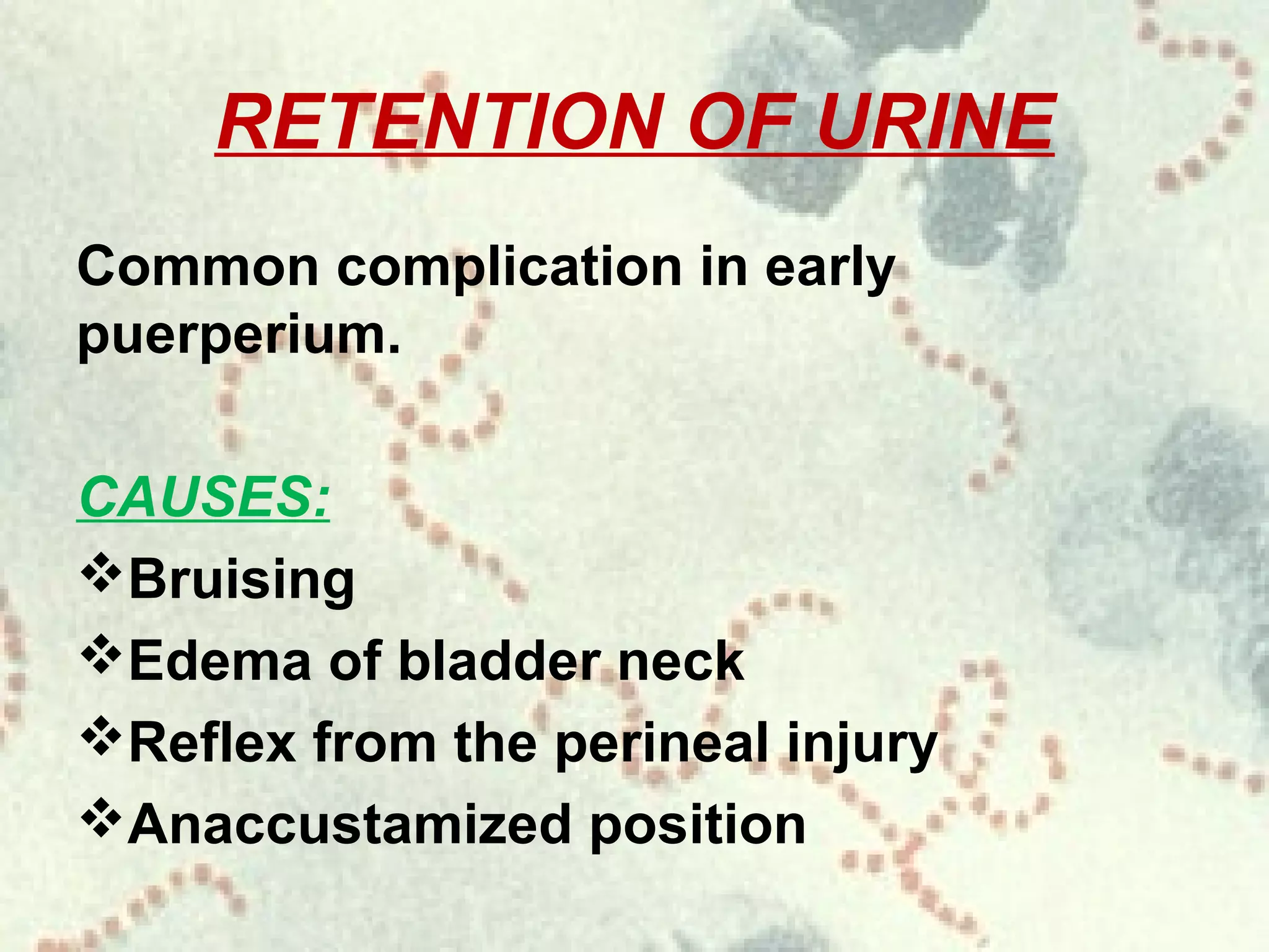 Abnormal puerperium | PPT